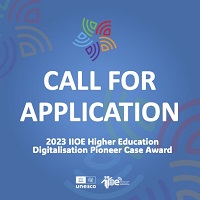 [Call for Application] UNESCO-ICHEI Higher Education Digitalisation ...